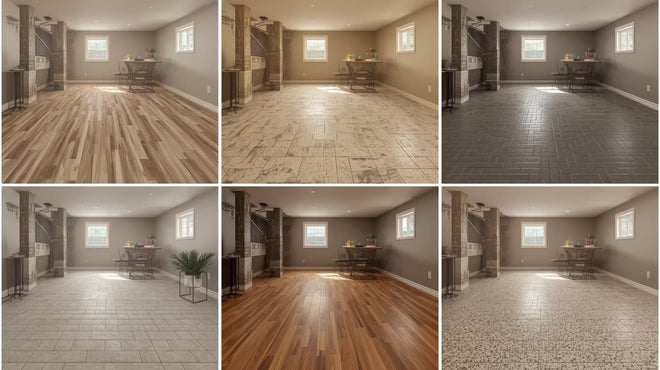 6 Best Basement Flooring Option Over Concrete For 2026